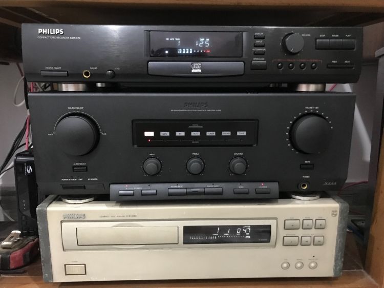 Philips fa 950 amplifier remote bấm volume