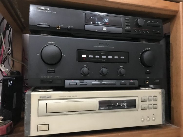 Philips fa 950 amplifier remote bấm volume